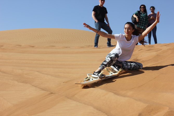 Dubai Desert Safari, Quad Bike Ride, Sandboarding, Camel Ride