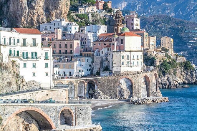 Tour From Naples of the Amalfi Coast With Sorrento or Pompeii