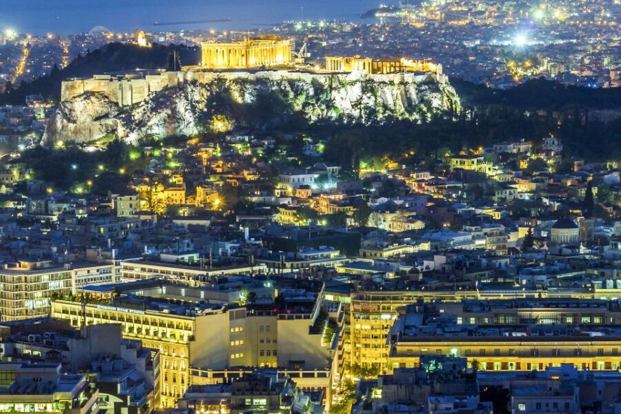 Athens by Night: 4-Hour Guided Private Tour
