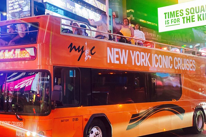 Hop on Hop off Sightseeing Bus Tour NYC Unlimited Day Pass