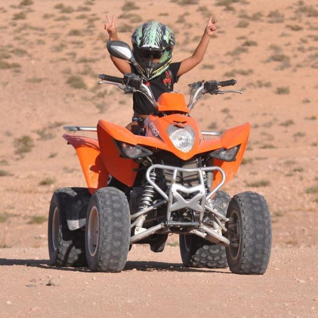 Quad Bike Adventure in Agafay Desert With Magical Dinner