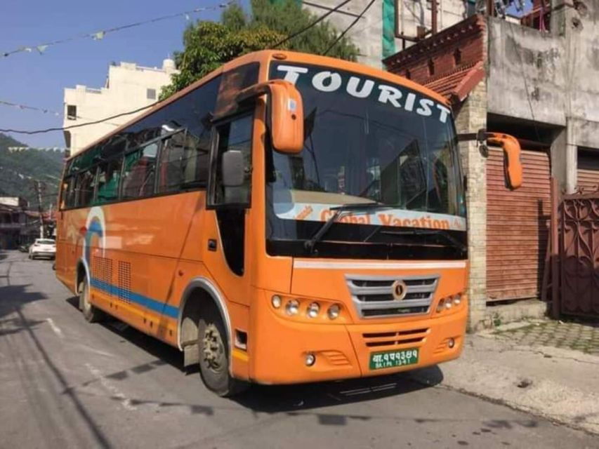 Shared Tourist Bus From Kathmandu to Pokhara