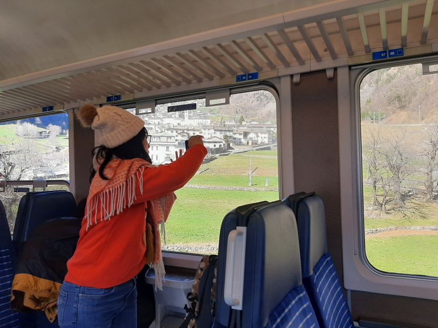 From Milan: Scenic Alps Day Trip With Bernina Train Ride