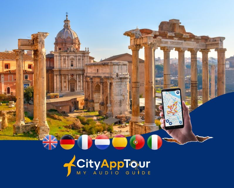 Rome the Ancient World: Walking Tour With Audio Guide on App