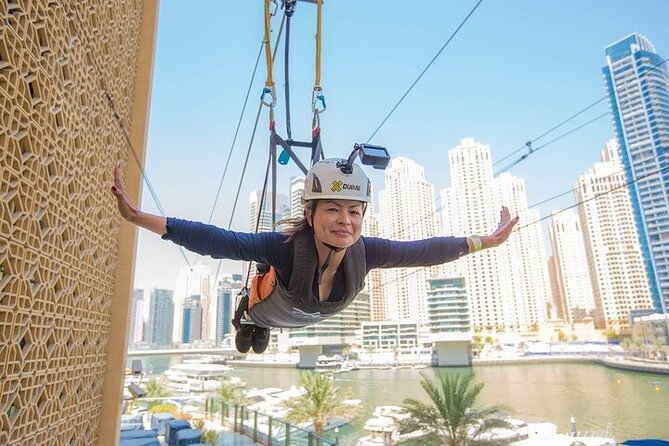 XLINE Dubai: World Longest Urban Zipline With Transfers Option