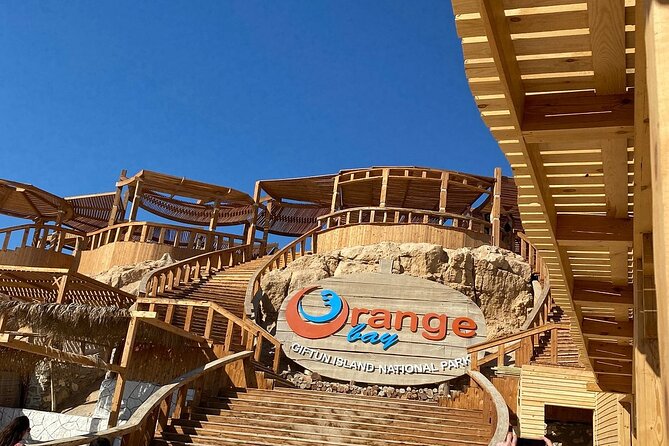 Orange Bay Exploration On Our Hurghada Sea Trip