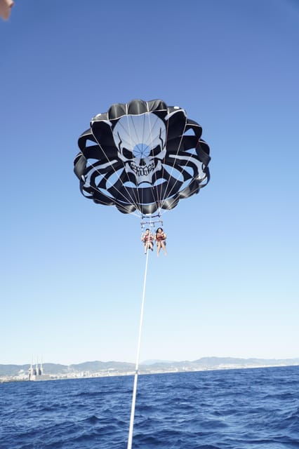 Barcelona: Parasailing With 360º Panoramic Skyline Views