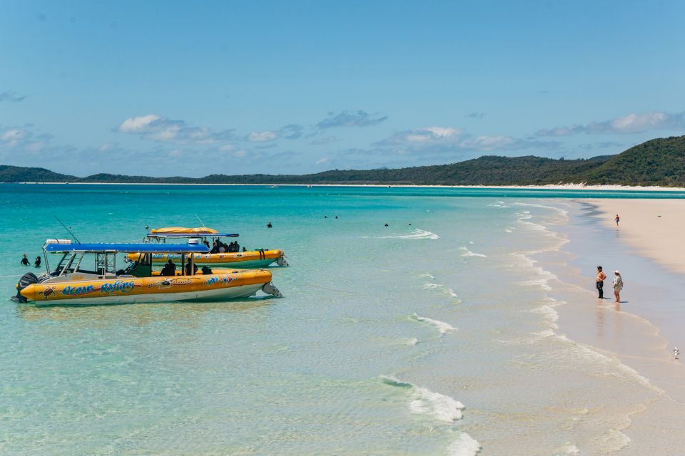 Whitsundays Ocean Rafting Tour: Snorkel, Walk & Whitehaven