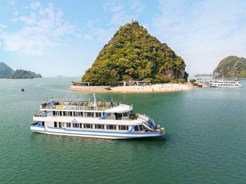 Hanoi: 1-Day Ha Long Bay Cruise W/ Titop Island & Luon Cave